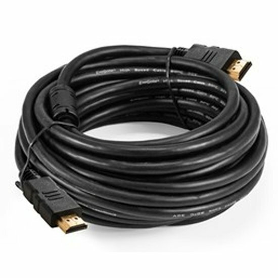 Кабель HDMI Exegate EX-CC-HDMI-7.5F 19M /19M, v1.4b, ферритовые кольца, позолоченные контакты, 7,5м.