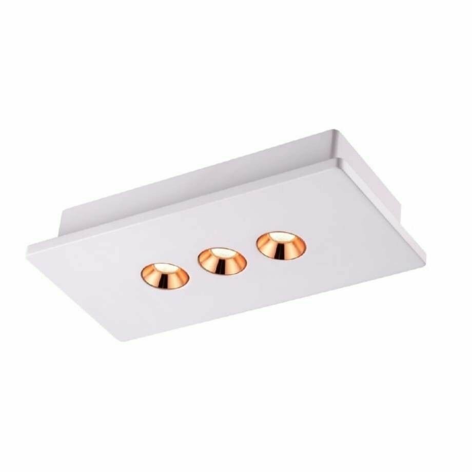 Потолочный светильник гипсовый светодиодный Novotech Caro 357940