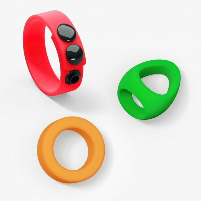 Набор из 3 эрекционных колец Kit Neon Ring