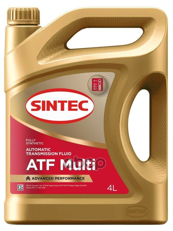 Масло Трансмиссионное Sintec Atf Multi  4Л (Синтетика) SINTEC арт. 324710