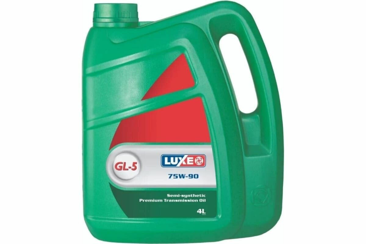 LUXE Масло трансмиссионное GL-5 75W-90 полусинтетическое 4л