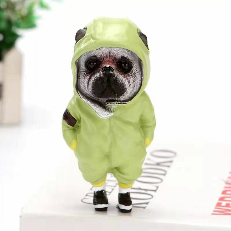 Статуэтка "Собака с района" полистоун (5*4.7*10 см.)