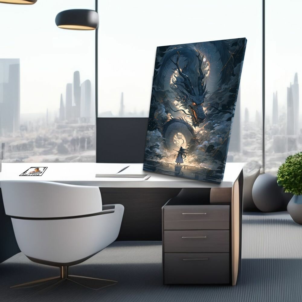 "Дракон облачный" 50х70 1 шт.