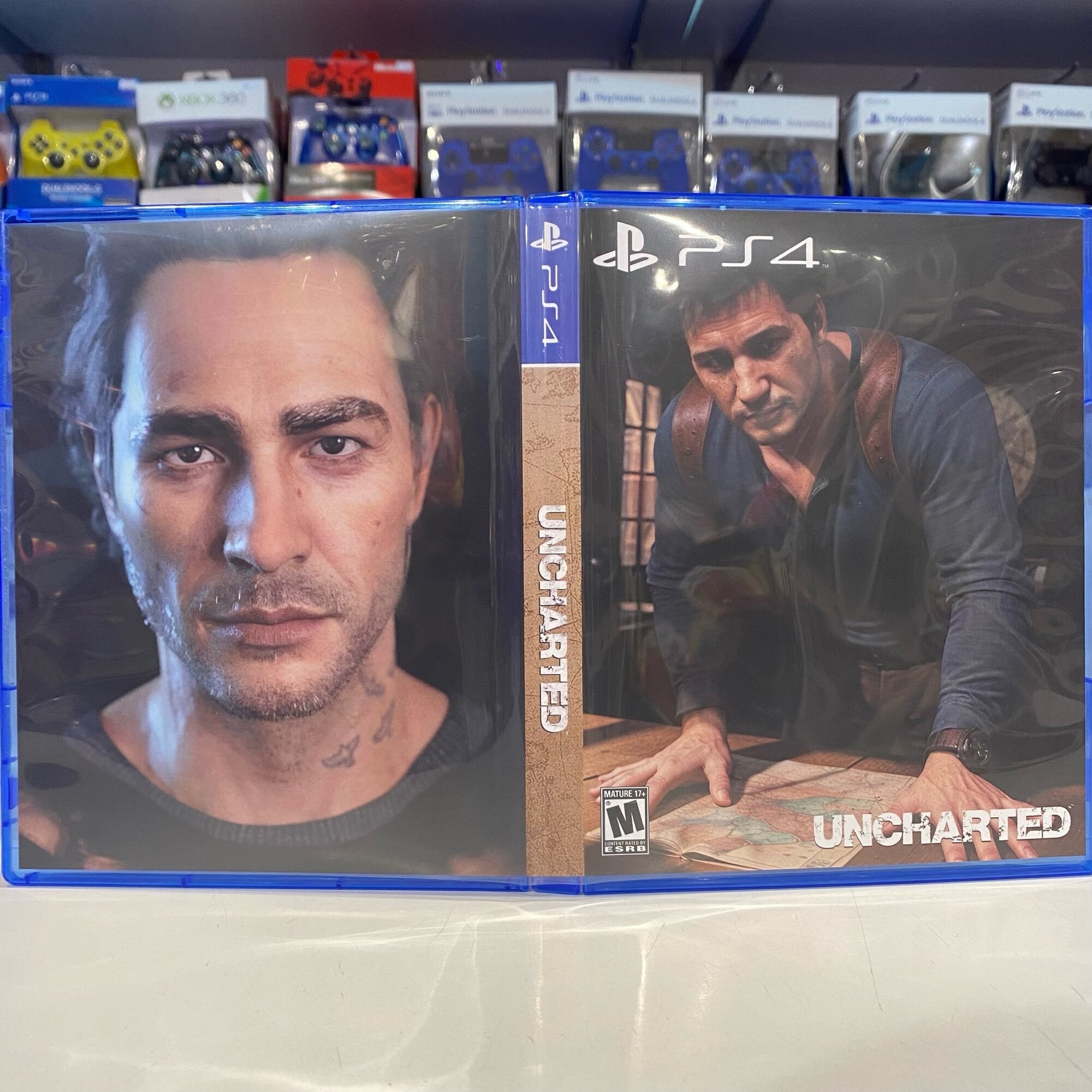 Эксклюзивная обложка PS4 для Uncharted №10
