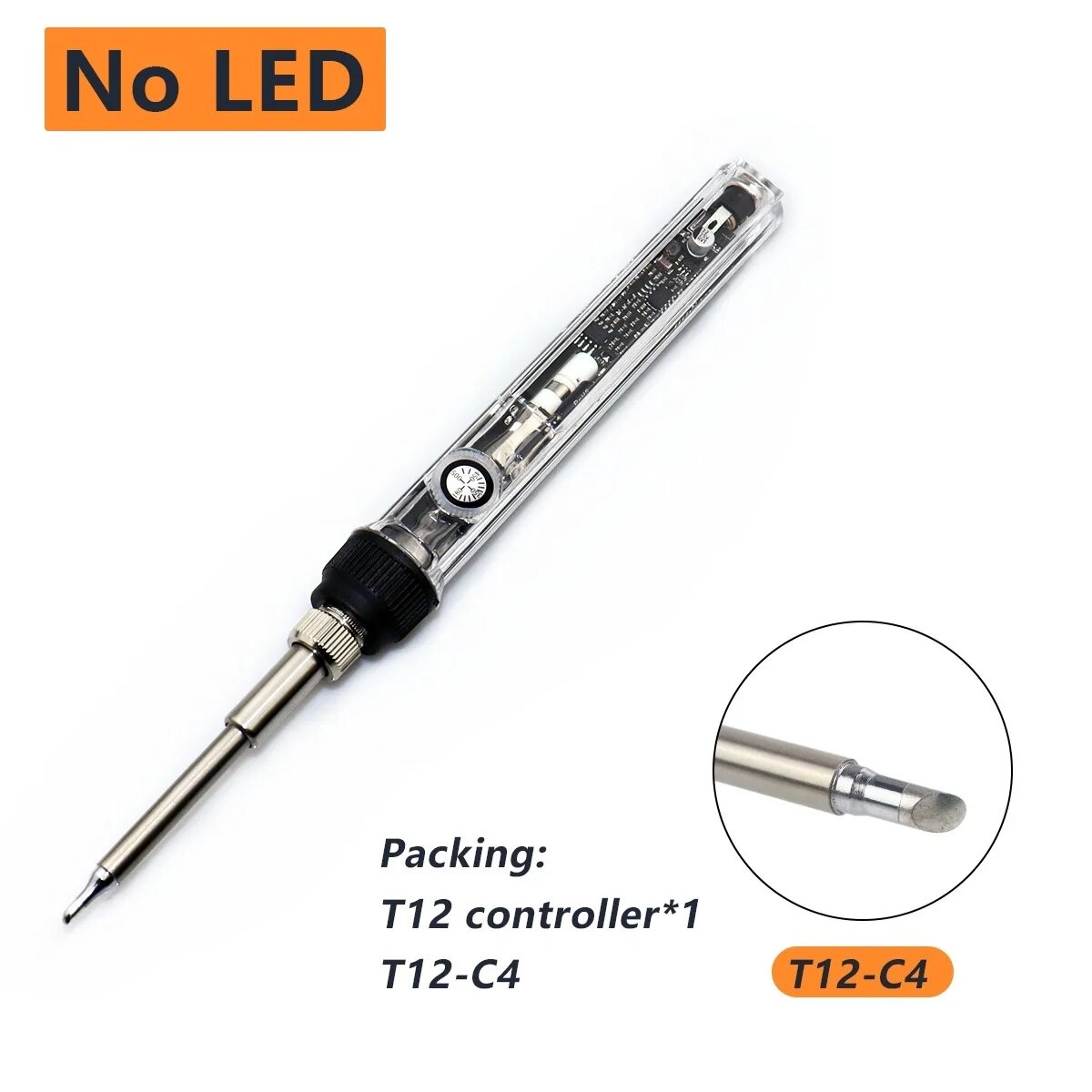 T12 мини-паяльник 72Вт With T12-C4 Tip