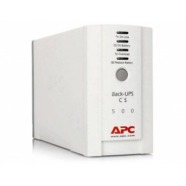 Резервный ИБП APC by Schneider Electric Back-UPS BK500-EI белый 300 Вт