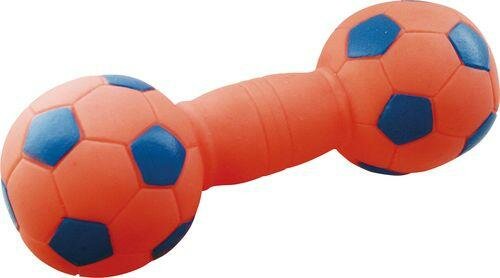 Зооник Игрушка Гантель футбольная 205мм