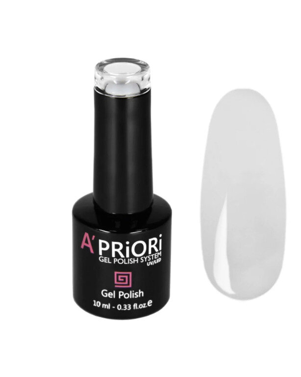 Alex Beauty Concept Гель-лак A'PRIORI, 10 мл, цвет белый