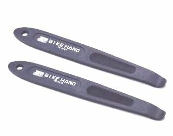 Монтировки BIKEHAND YC-3123 пластиковые, 20 см удлинённые, 2 шт чёрные