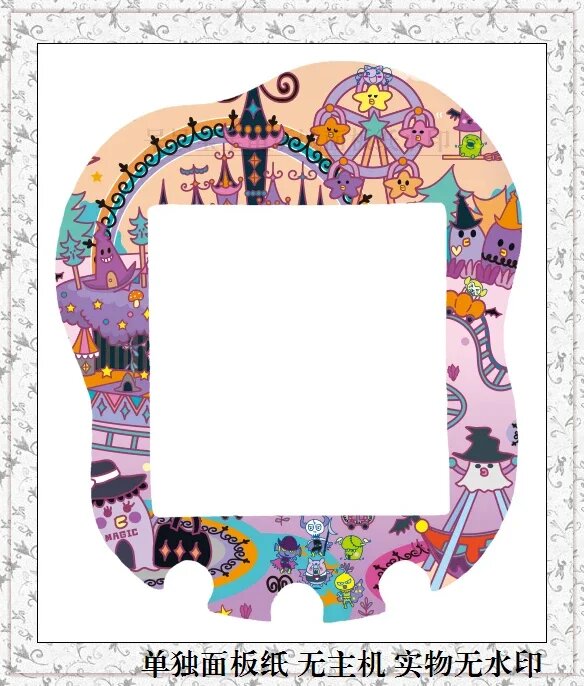Bandai Tamagotchi Uni электронная цветная панель для домашних животных, панельная пленка, бумажная мягкая пленка, непосредственно вставить машину без разборки