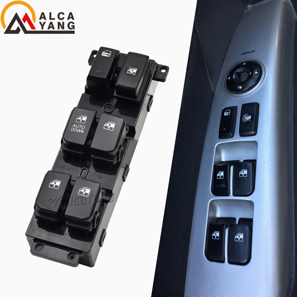 Новый переключатель стеклоподъемника для Hyundai Santa Fe CM 2007 2008 2009 2010 2011 переключатель стеклоподъемника