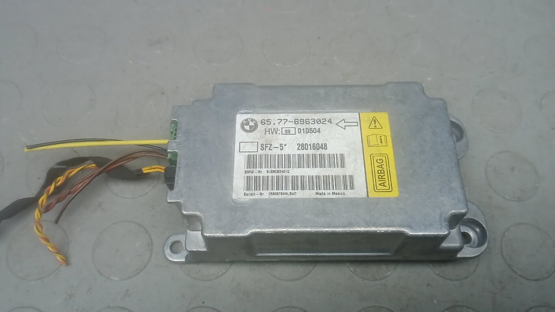 Блок управления airbag BMW 5 E60/E61