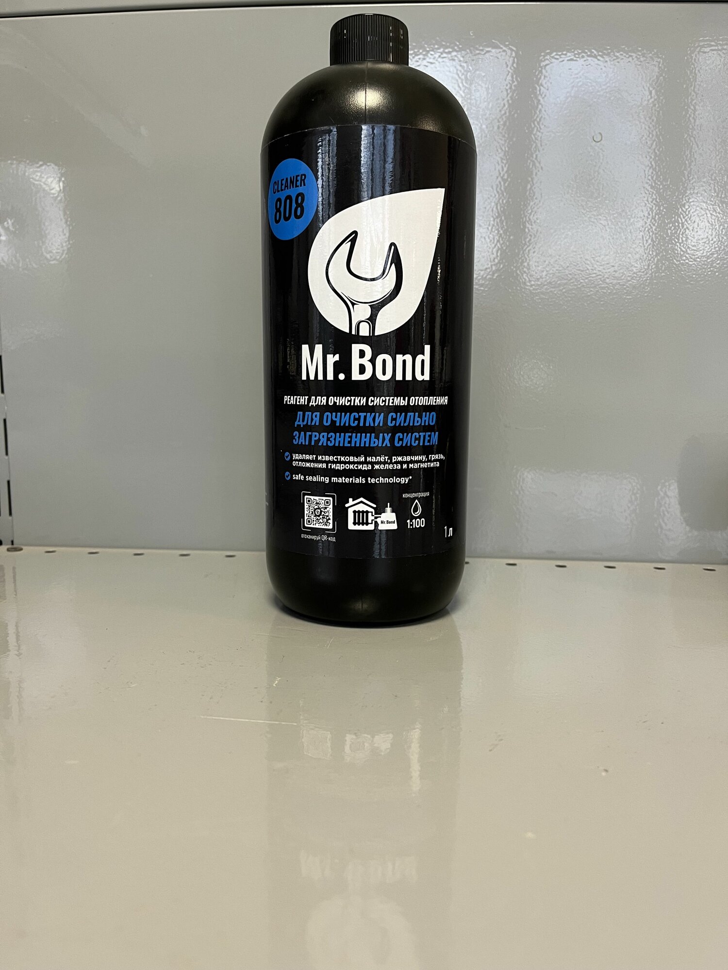 Mr.Bond 808 Cleaner Реагент для очистки сильно загрязненных систем отопления
