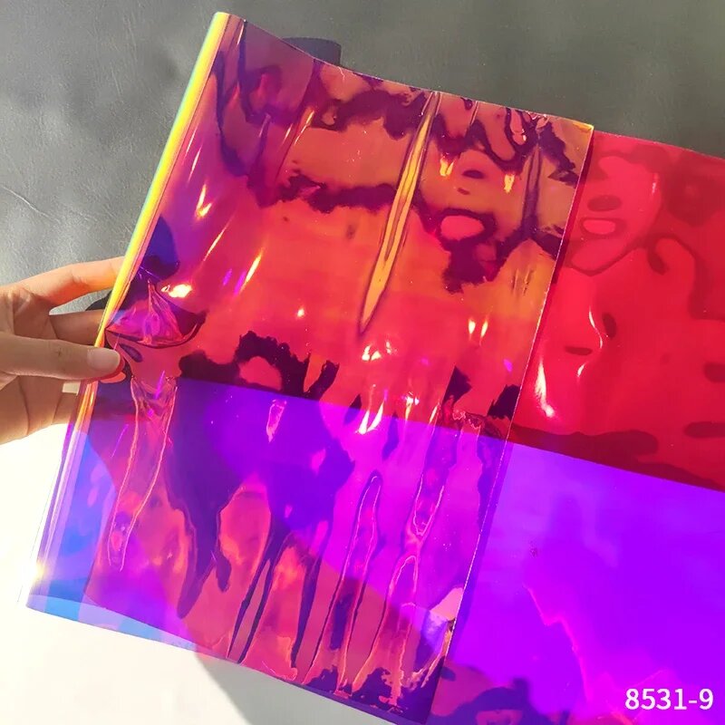 Радужная плёнка для декорирования дома и сада Фиолетовый, 8531-9