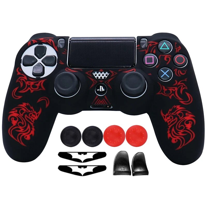 Мягкий силиконовый чехол для контроллера PS4 Ralan A0295-2