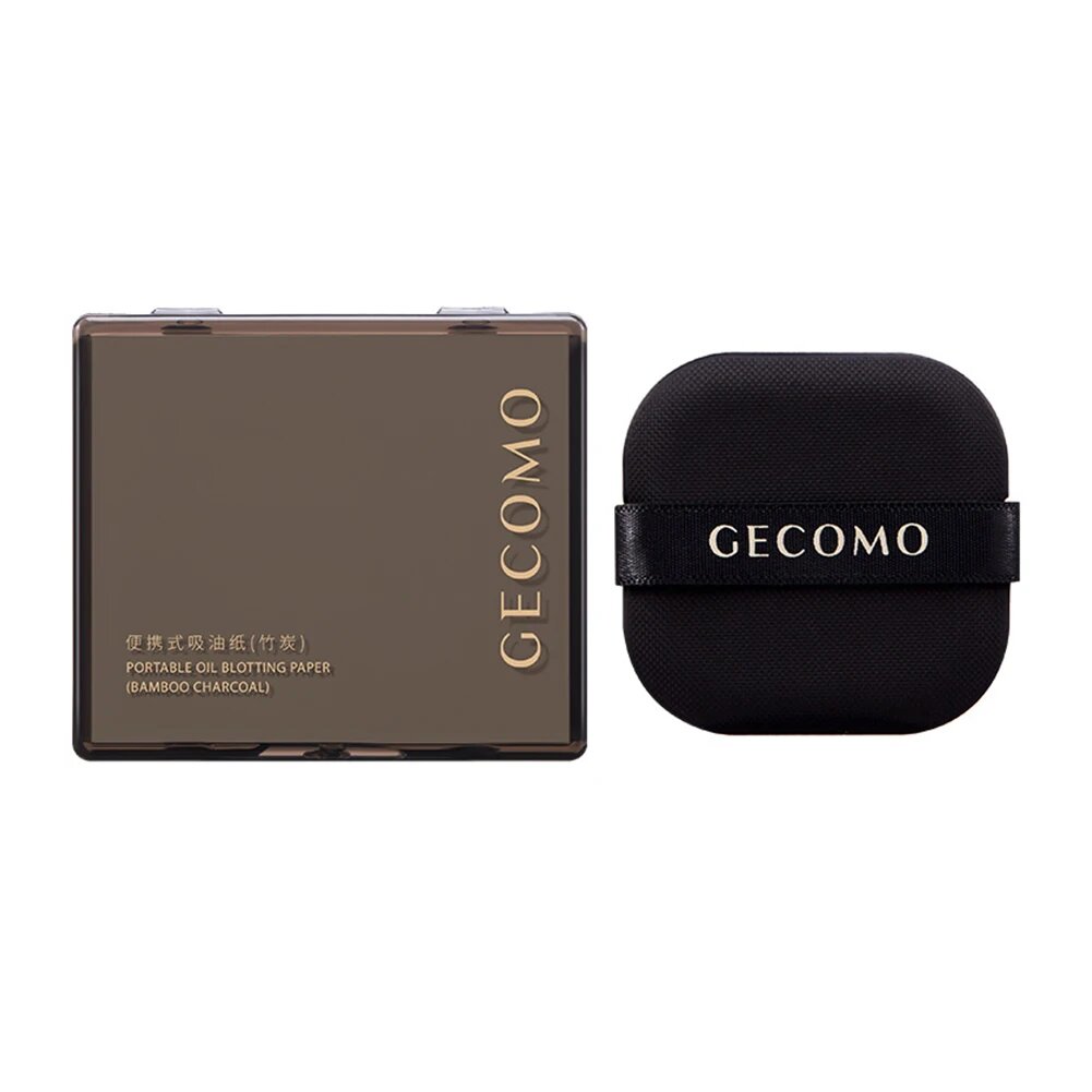Матирующие салфетки GECOMO из бамбукового угля, 100 шт