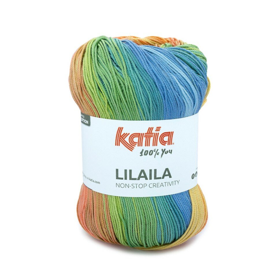Пряжа #1369.52 Lilaila 100 г 300 м Katia