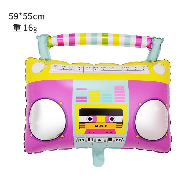 Фольгированные шары MOONBIFFY для вечеринки в стиле 90-х H