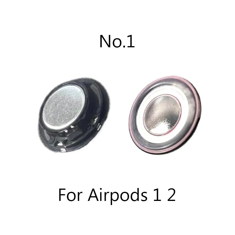 1-2 шт. часть громкоговорителя для наушников Airpods 1st 2nd 3rd Air Pods 1 2 3 Airpods Pro1 Pro2 Замена громкоговорителя 1pcs No1