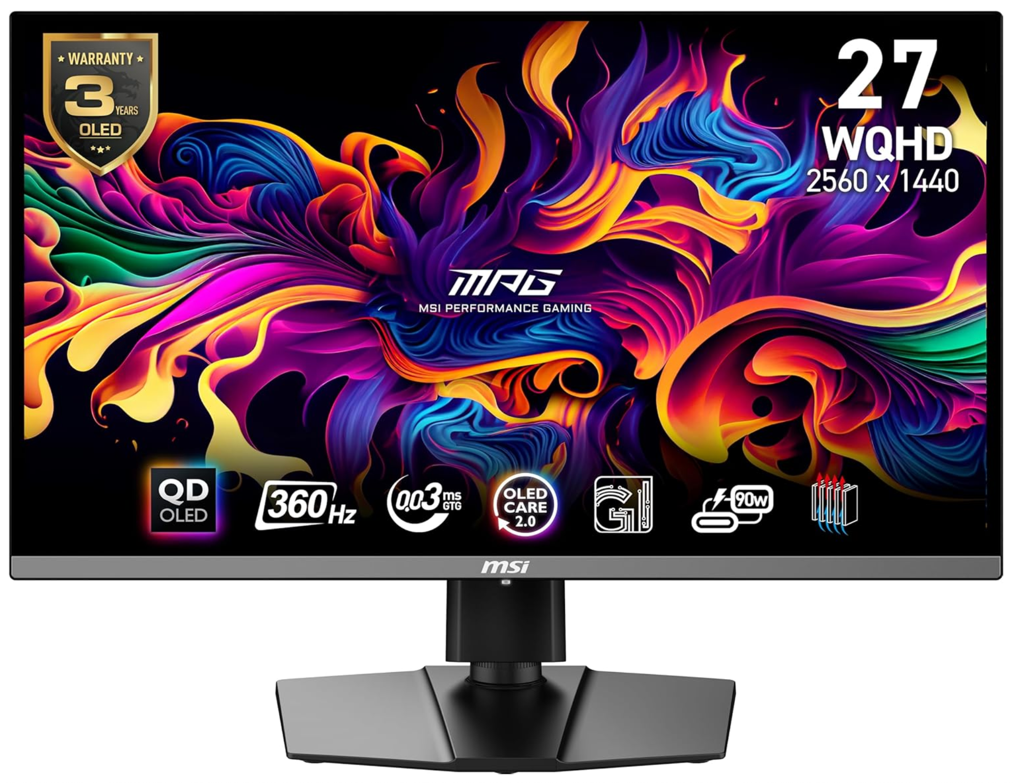 Игровой монитор MSI MAG 271QPX 360 гц WQHD QD-OLED 2024