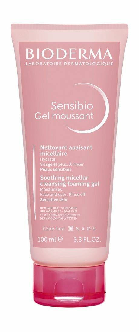 Bioderma Sensibio Gel Moussant Очищающий мицеллярный гель-мусс для чувствительной кожи | 100 мл 100мл