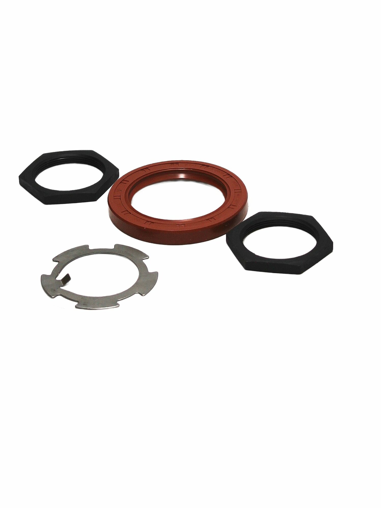 Ремкомплект ступицы а/м УАЗ (гайки, шайба замочная, сальник)