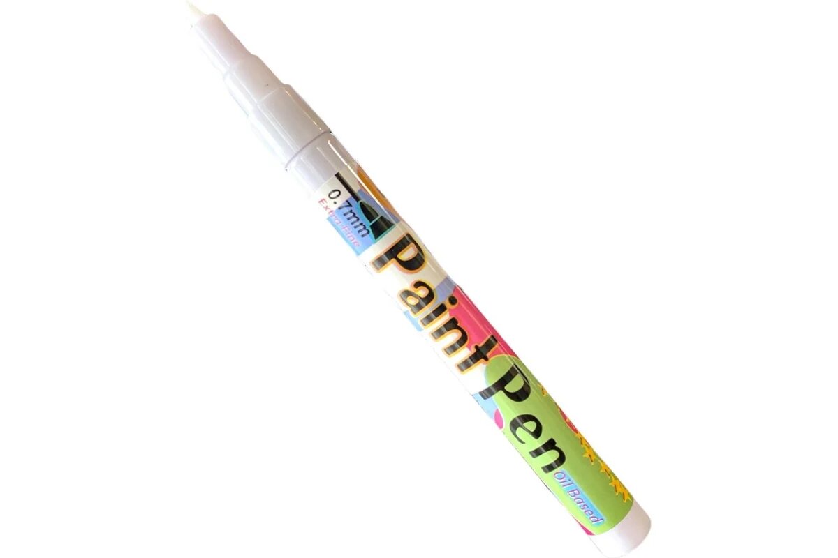 Flysea FS-177 Paint Marker по металлу с тонким наконечником 0.7 мм белый FS-177-white