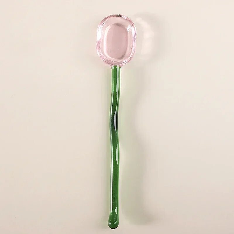 MOONBIFFY стеклянные десертные ложки B