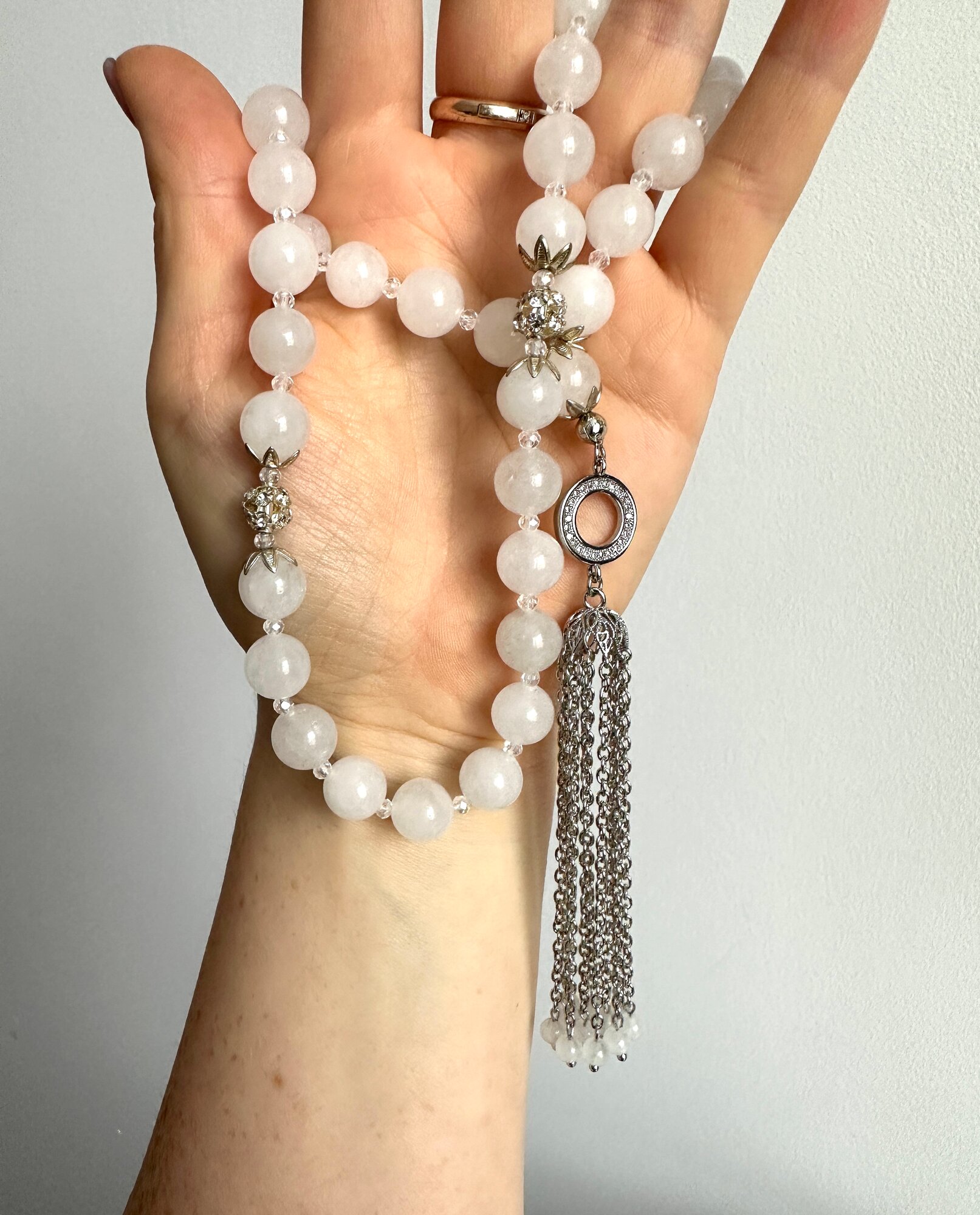 Чётки, кварц