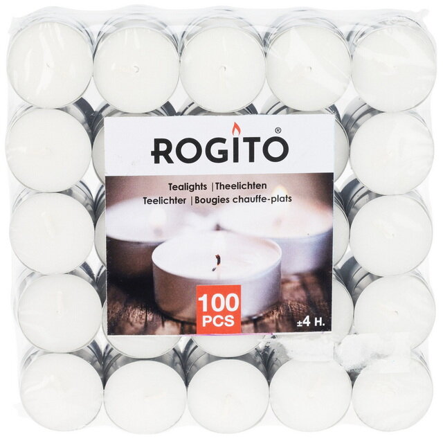 Набор чайных свечей Kimberly 4 см, 100 шт, Koopman, TL3000020