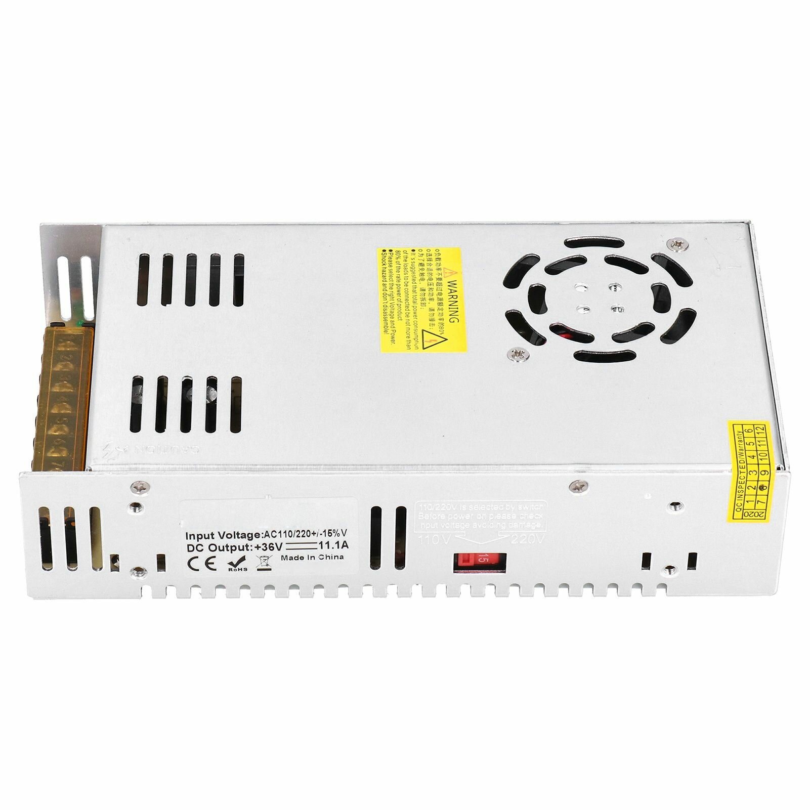 Импульсный источник питания 400 Вт, вход 36 В 11 А переменного тока 115/230 В для комплекта ЧПУ-фрезерного станка, шаговый двигатель, приводной трансформатор, надежный