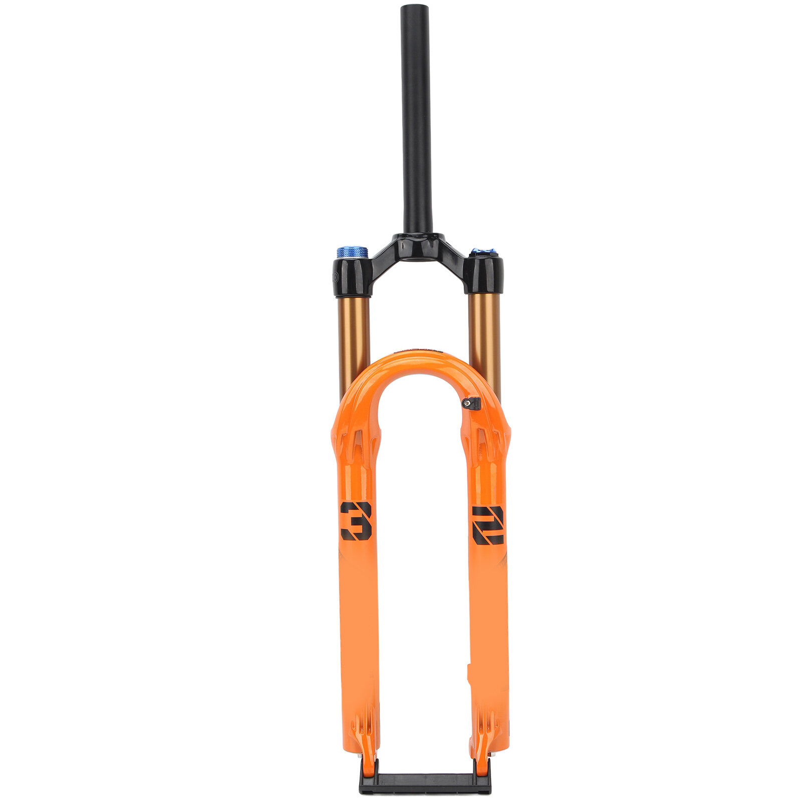 Передняя вилка под давлением для горного велосипеда, 29-дюймовый алюминиевый сплав Mg, ручная блокировка, амортизатор, амортизационная вилка для езды по бездорожью, оранжевый
