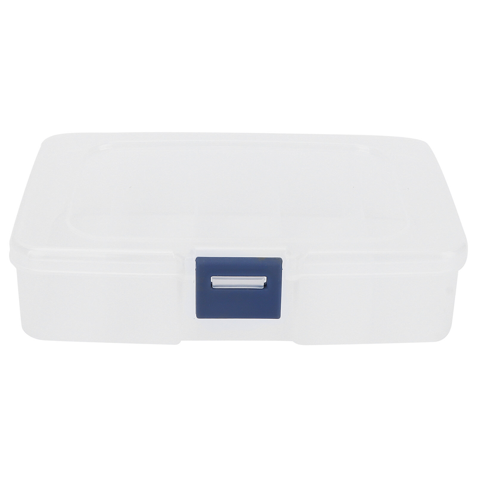 Прозрачная коробка-органайзер с 5 сетками, пластиковый футляр для аксессуаров для ювелирных изделий, коробка с видимым отделением для хранения, прозрачный пластиковый футляр-органайзер для бусин