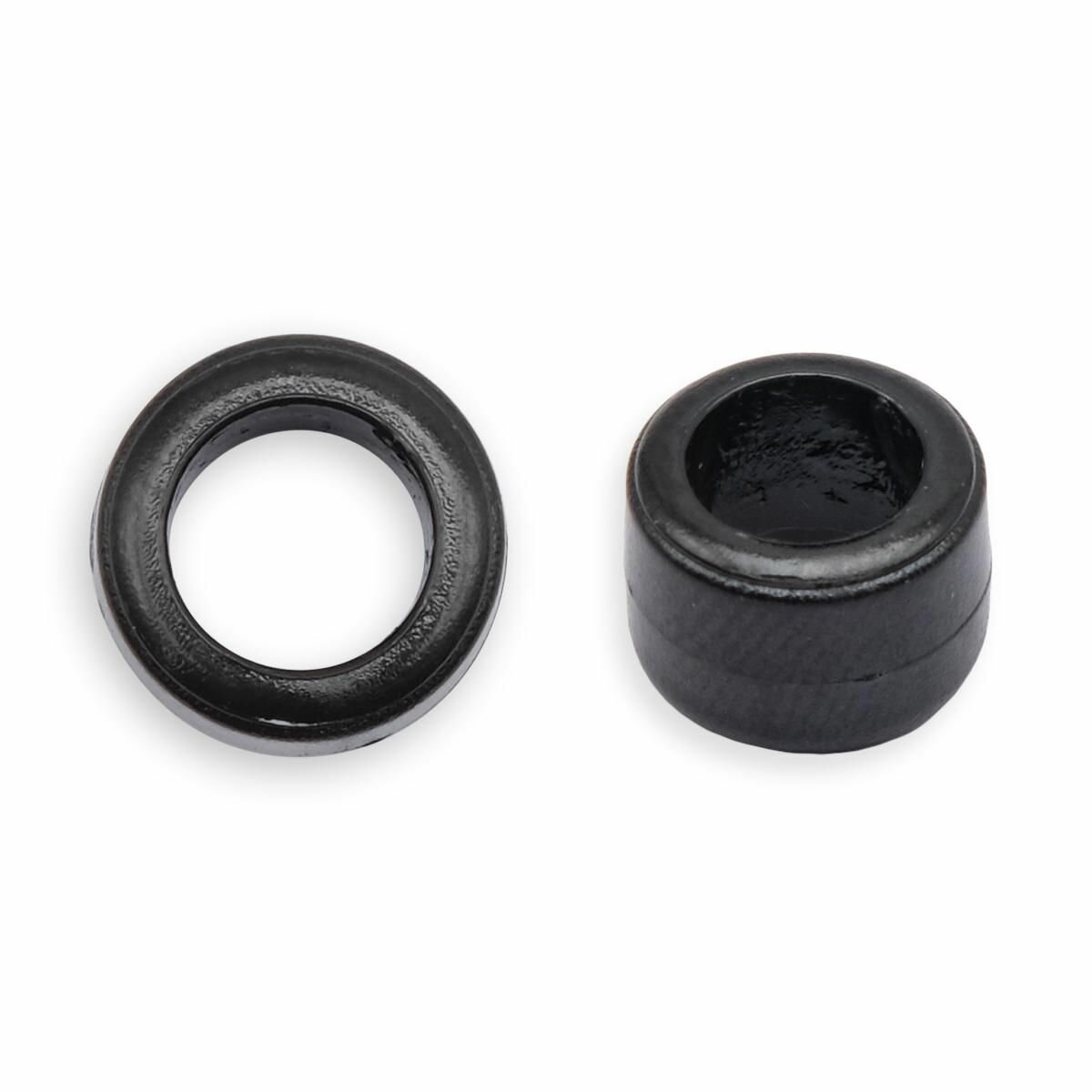 Ограничительное кольцо айрис изготовлено из пластика, черный, 200 шт (ОК-01)