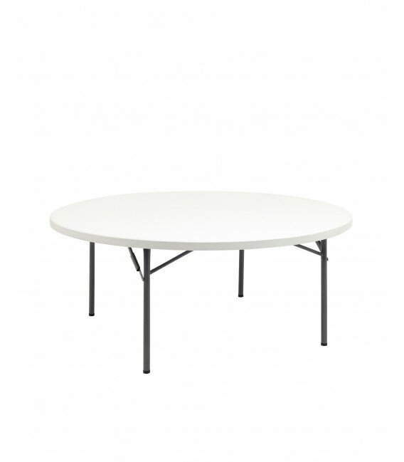 Стол круглый складной пластиковый Комо 180