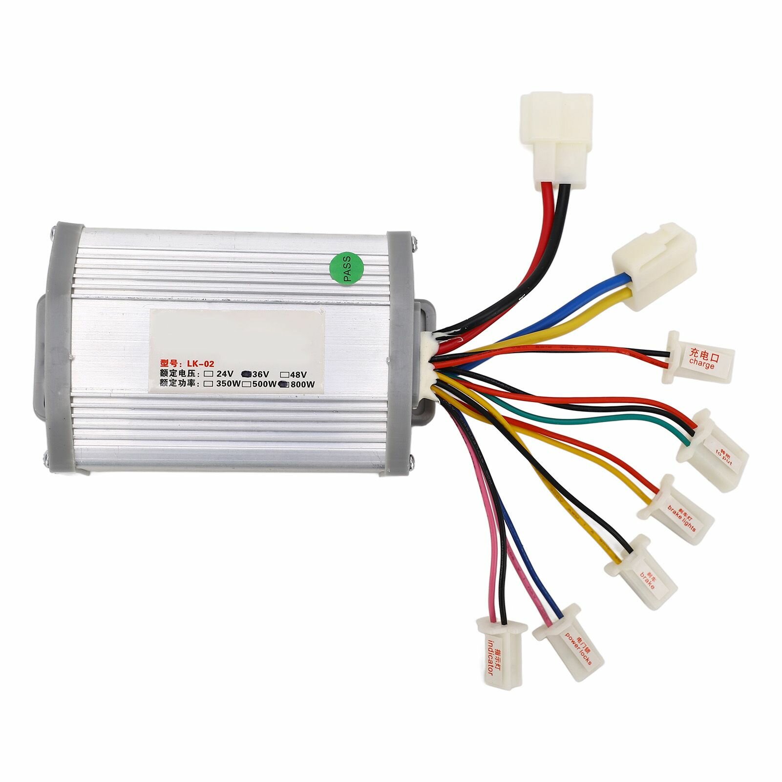 Контроллер 36V 800W с защитой от перегрузки, алюминиевый корпус для скутера