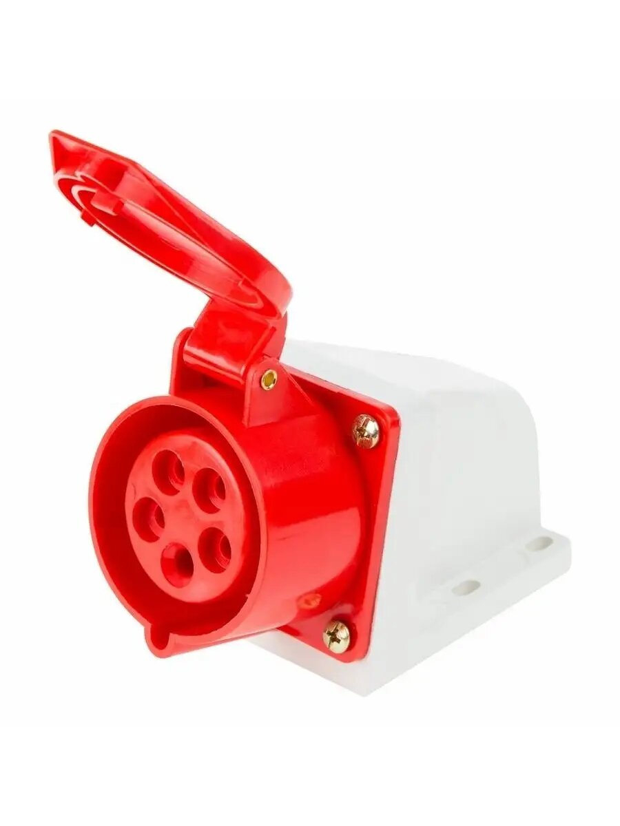 Розетка стационарная ССИ-125 3P+PE+N 32A 380В