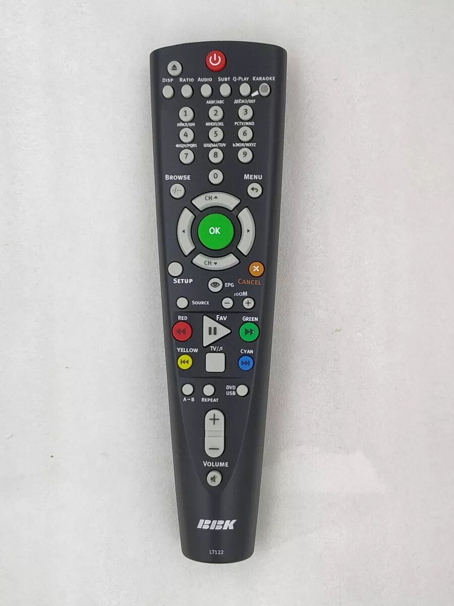 Пульт LT122 orig для телевизора BBK
