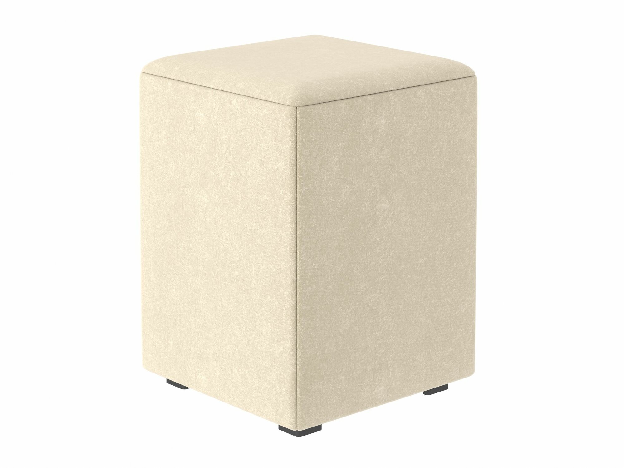 Пуфик Рим, BUDUNOV GROUP, ТК Ловерс бежевый, пуф в прихожую, пуфик в детскую, пуфик на кухню, 30х30х40 см