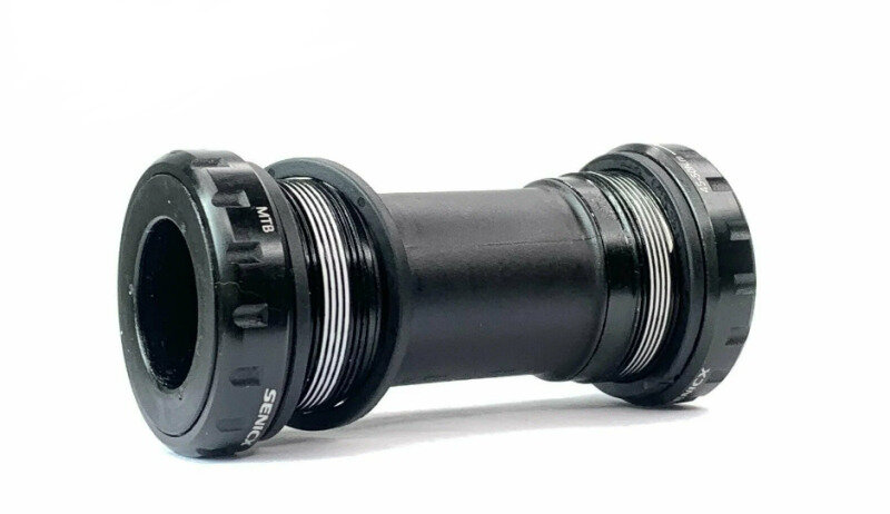 Каретка Senicx BSA24M, 68/73 мм, Hollowtech 2, резьбовая