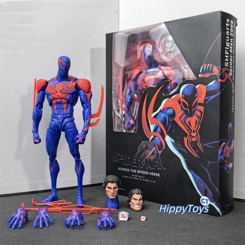 Spider-Man 2099/человек паук фигурка, Miguel O'Hara, подвижные фигурки,17,5 см