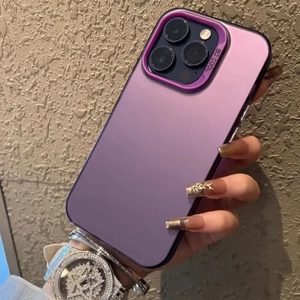 Фиолетовый чехол для iPhone 16, VT-CYKS
