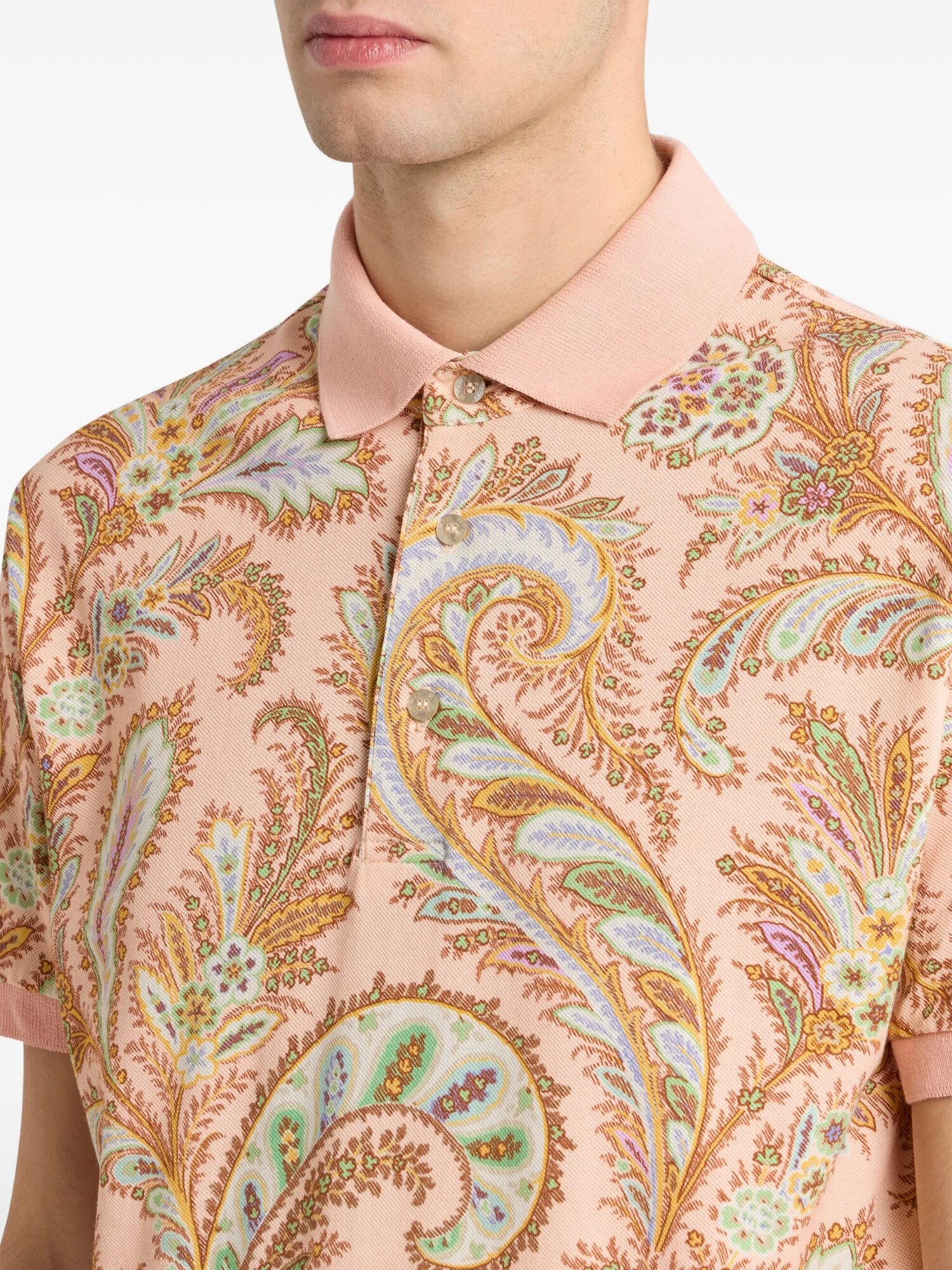 Рубашка ETRO, размер 58, pink — фото 1