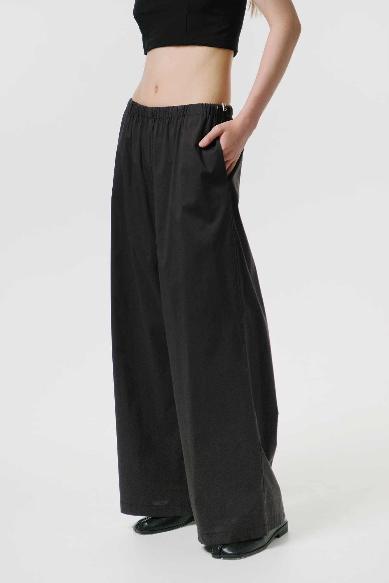 Брюки трубы