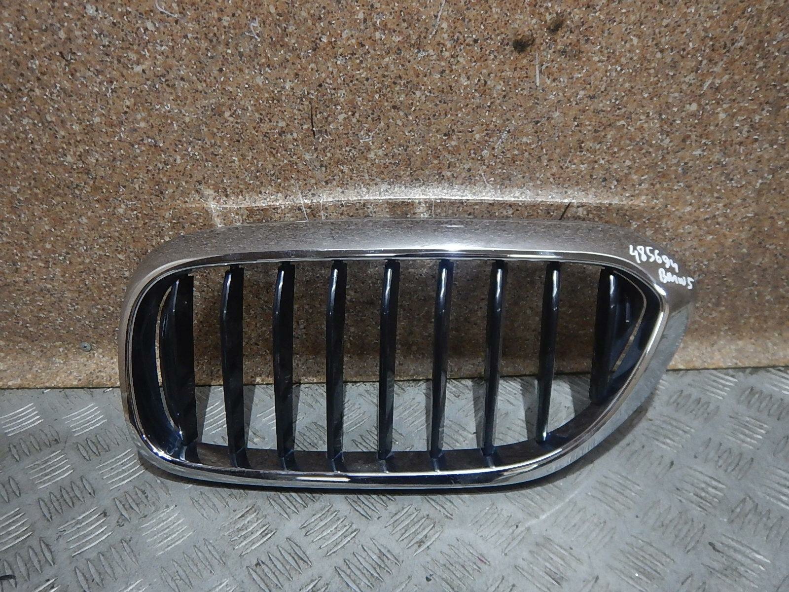 Б/У Решетка радиатора, BMW (БМВ)-5 (G30) (16-) BMW 5 (G30) (16-) левая Царапины, сломана 1 направляющая хрома. 485694 BMW...