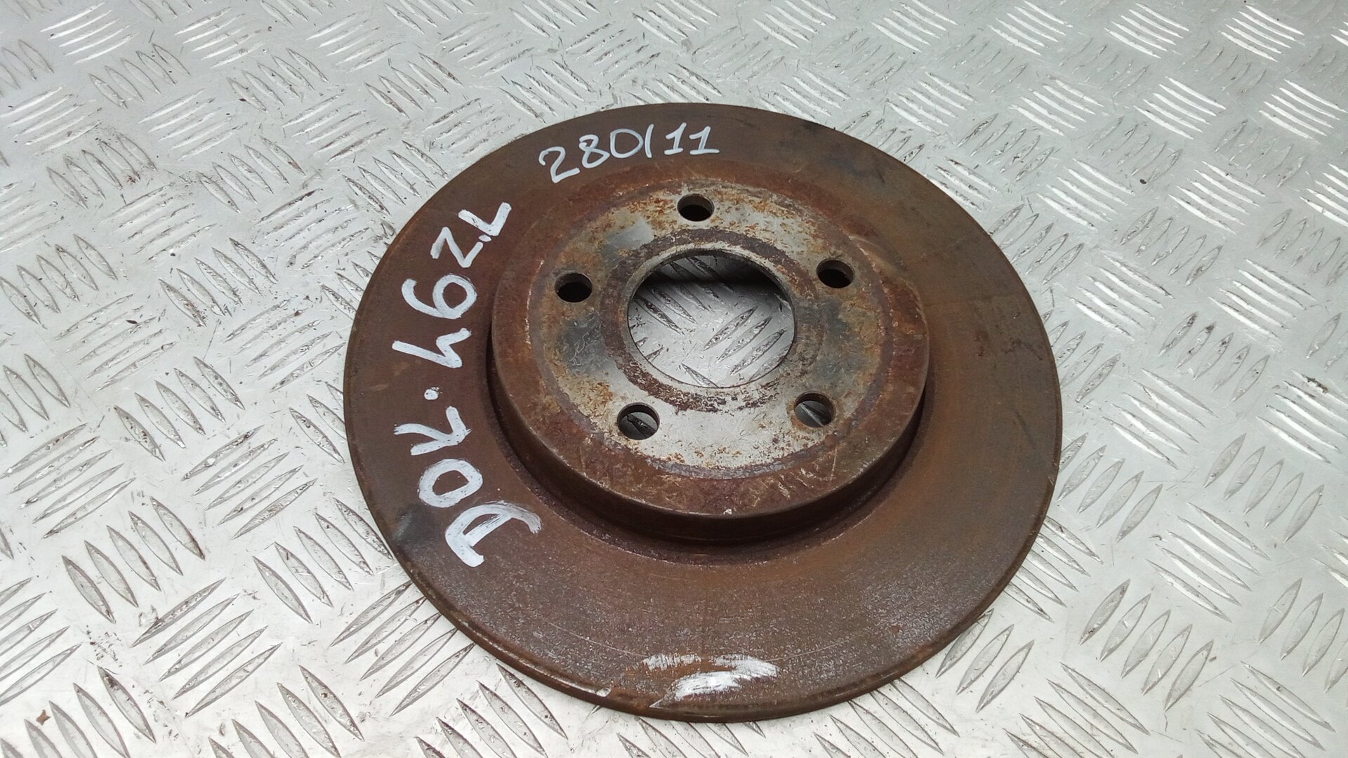 Диск тормозной задний JAGUAR X-TYPE, Номер C2S52088, 7S712A315CA