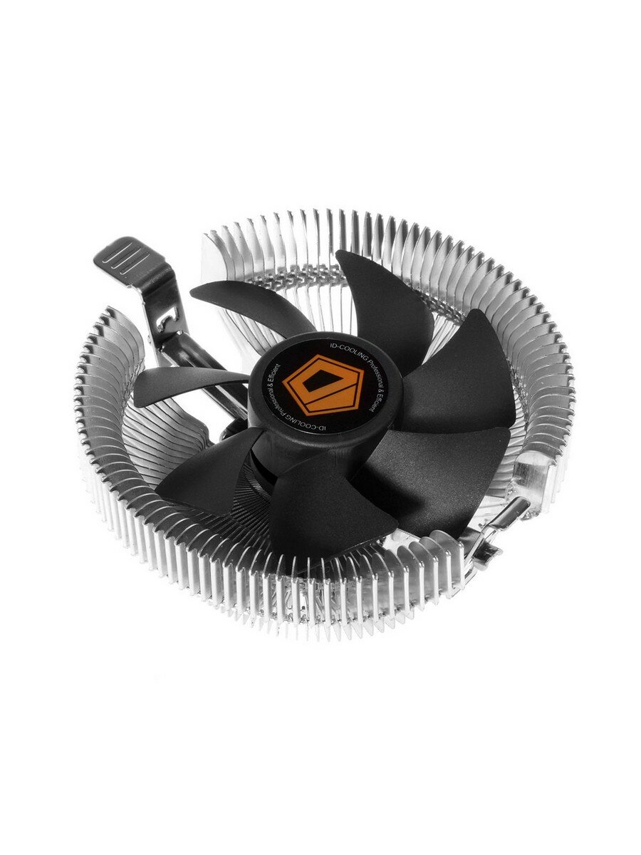 Вентилятор для процессора ID-COOLING DK-01 (Soc-115X/1200/1700/AM2/AM2+/AM3/AM3+/FM1/FM2/FM2+, Al, PWM 2500rpm, 28.8 dB, 90mm, 4 pin, 95Wt) (DK-01)