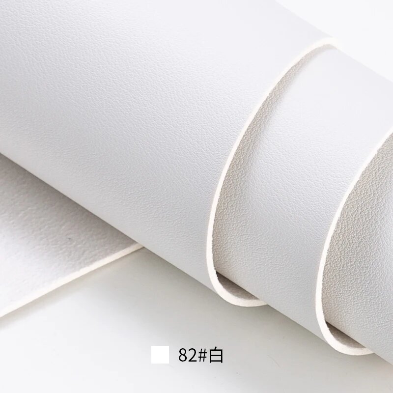 Искусственная кожа белая White 82, 0,5 метра