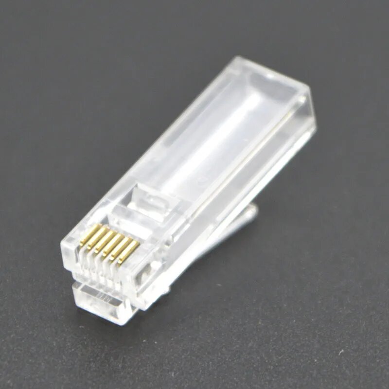 Телефонный разъем RJ12 6P4C 6P6C GONGFENG 6P6C