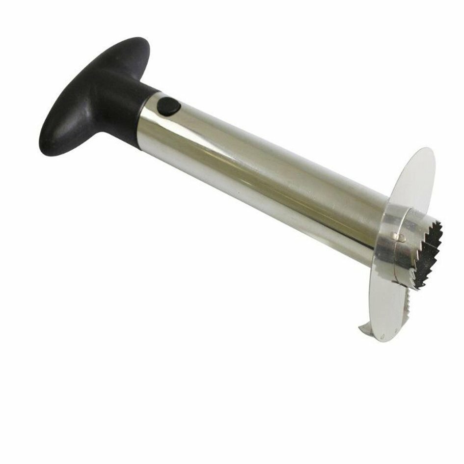 Многофункциональная портативная практичная и простая в эксплуатации машина для очистки ананаса - серебристая